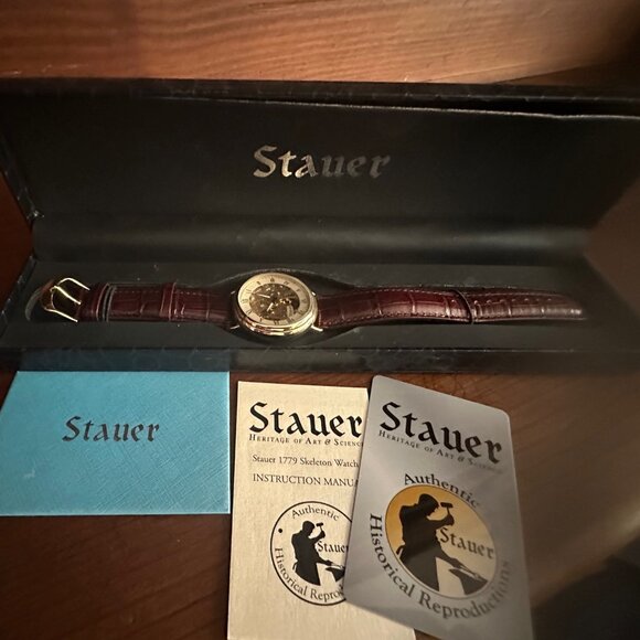 Stauer | Accessories | Stauer 779 Skeleton Watch | Poshmark